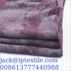 China Rusha Textile Single Jersey Plain Dyed 95% Viscose 5% Spandex Open End OE Spun Rayon Knit Stretch Fabric with Offset supplier