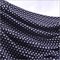 Hot Sale Rusha Textile Soft Handle 96% Rayon 4% Spandex Single Jersey Knit Spun Rayon Printed Blue White Polka Dot Fa supplier